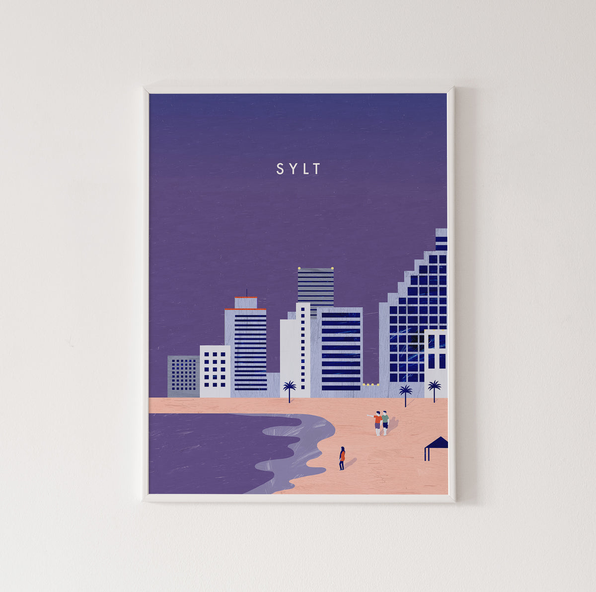 Tel Aviv illustration, Tel Aviv poster, Tel Aviv print, Israel print ...